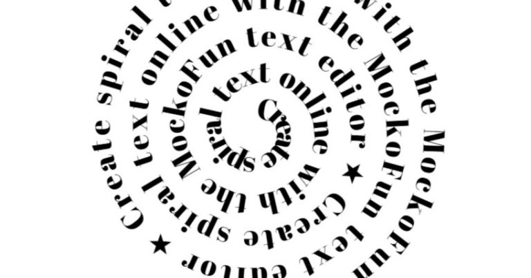 Generating Text in a Circle Generator in a Straightforward Way and its ...