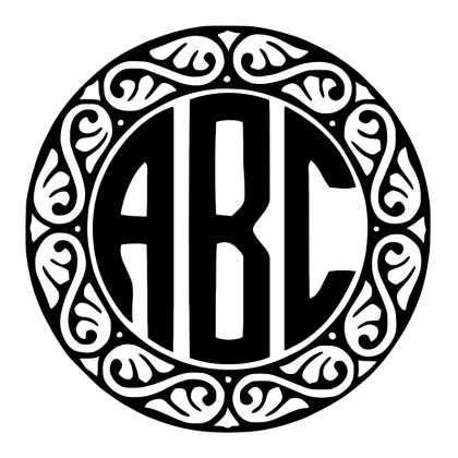 3 Letter Monogram Maker: Free Initial Monogram Maker