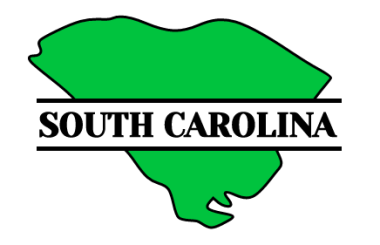 South Carolina Map - Outline, Printable State, Shape, Stencil, Pattern ...