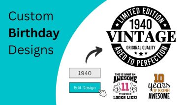 Custom Happy Birthday Sign