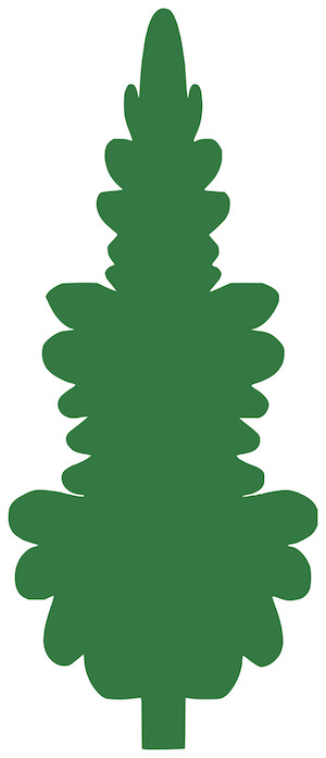 Christmas Tree SVG (Free Printable Patterns & Cliparts)