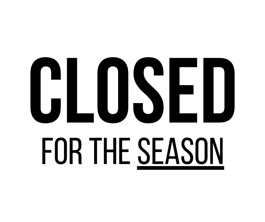 Closed For The Season Sign: Printable Templates (Free PDF Downloads)