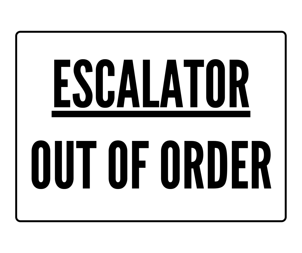 Out Of Order Signs: Printable Templates (Free PDF Downloads)