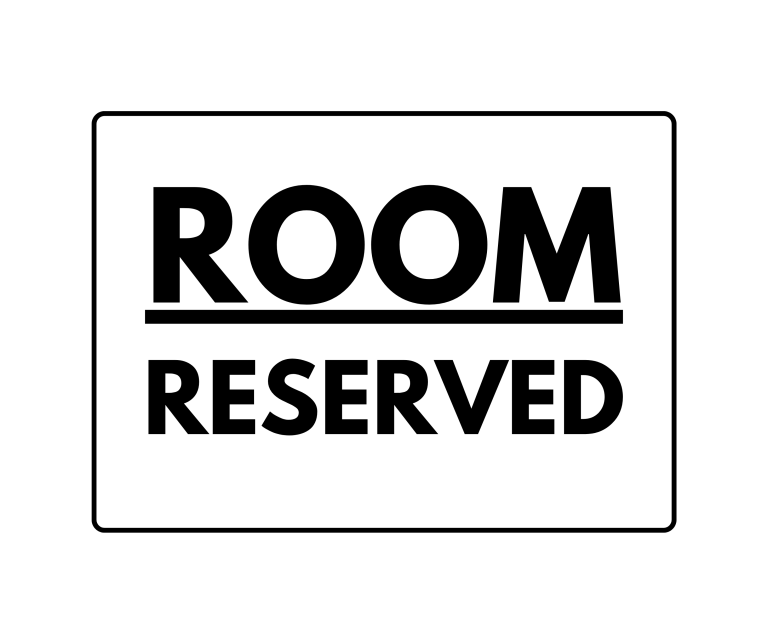 Reserved For Private Party Sign: Printable Templates (Free PDF Downloads)