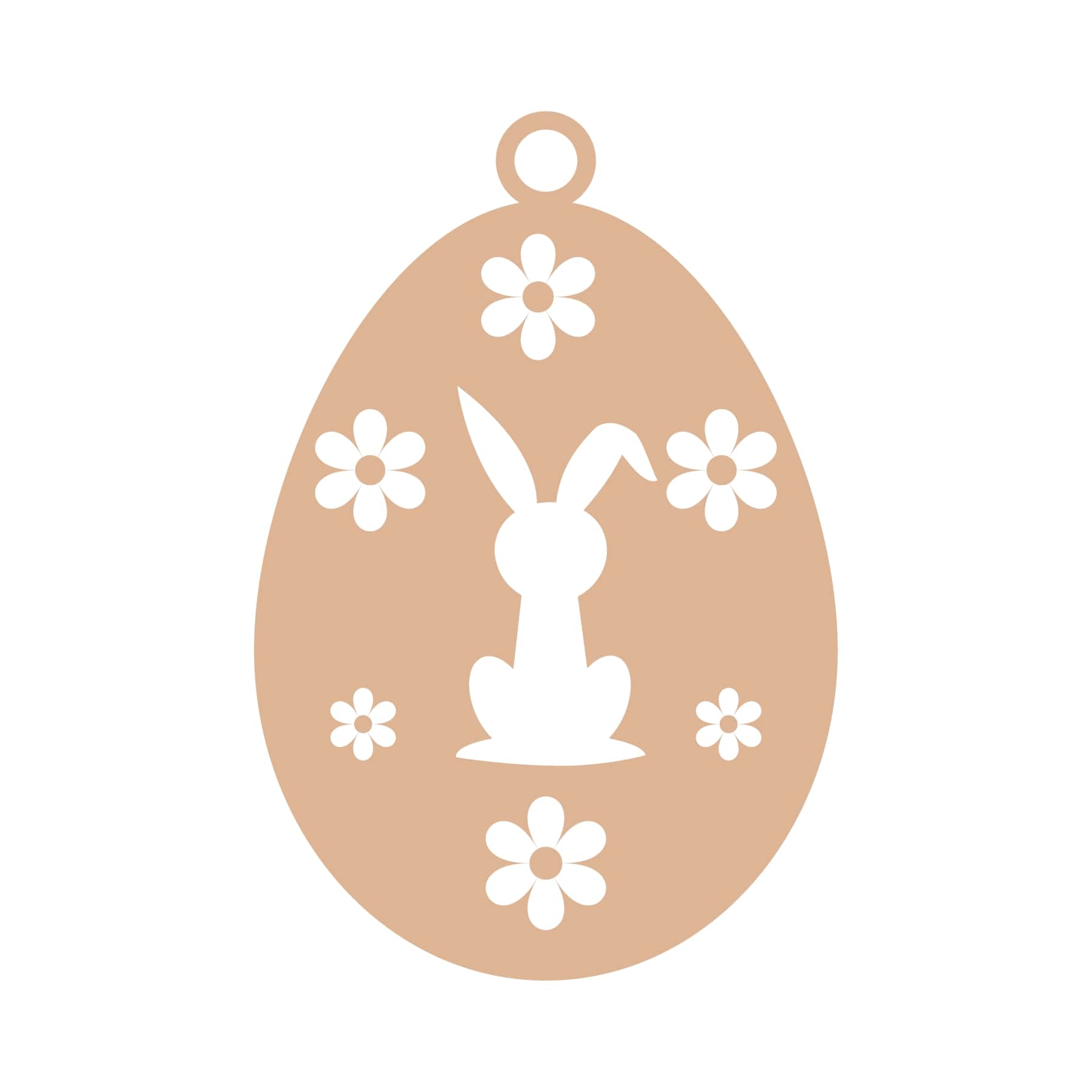 Easter Egg Earring SVG: FREE Download - (Free Cricut SVG Designs ...