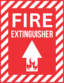 Fire Extinguisher Down Arrow Sign: Printable Templates (Free PDF Downloads)