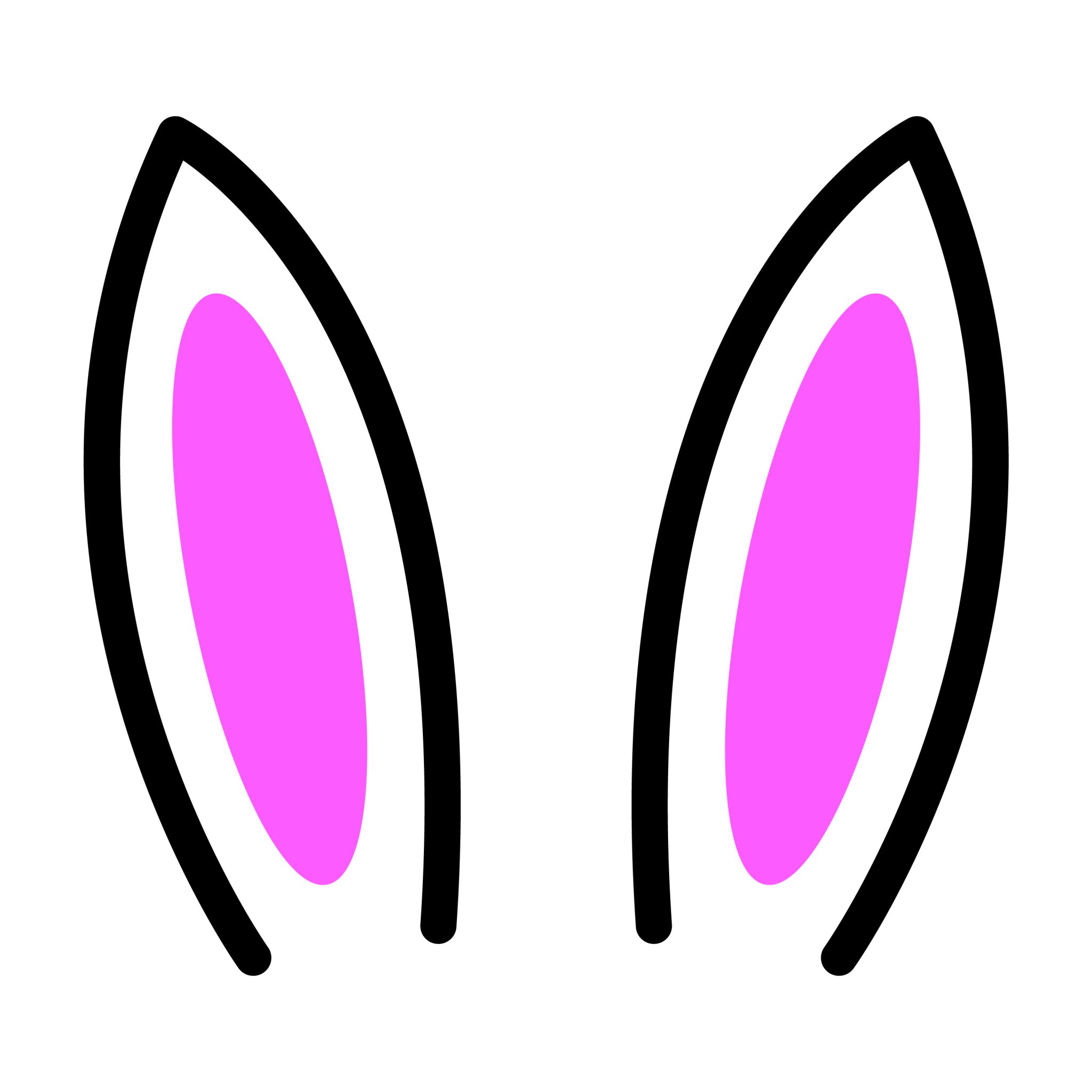 Easter Bunny Vector SVG: (Free Cricut SVG Designs And Cliparts)