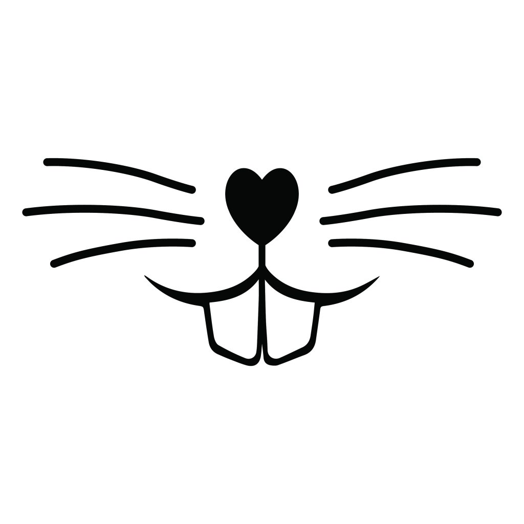 Easter Bunny Vector SVG: (Free Cricut SVG Designs And Cliparts)