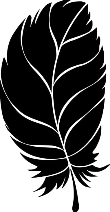 Feather Designs SVG: FREE Printables, Stencils, Silhouette