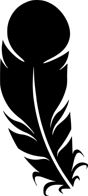 Feather Designs SVG: FREE Printables, Stencils, Silhouette