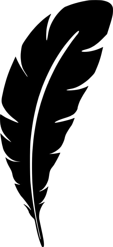 Feather Designs SVG: FREE Printables, Stencils, Silhouette