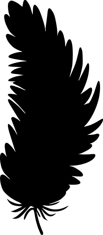 Feather Designs SVG: FREE Printables, Stencils, Silhouette