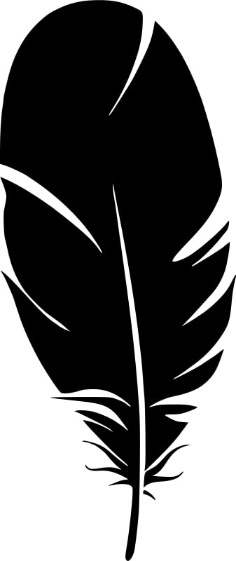 Feather Designs SVG: FREE Printables, Stencils, Silhouette