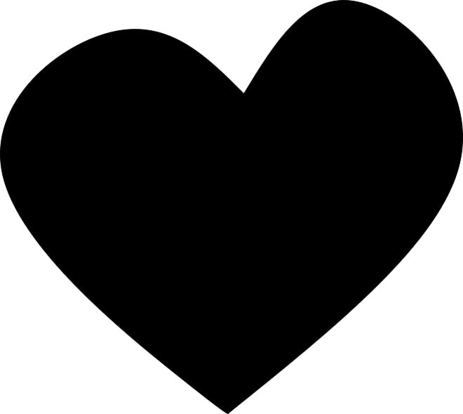 Heart SVGs: FREE Printables, Stencils, Silhouette