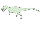 Dinosaur Templates: FREE Printables, Stencils, Silhouette
