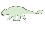 Dinosaur Templates: FREE Printables, Stencils, Silhouette