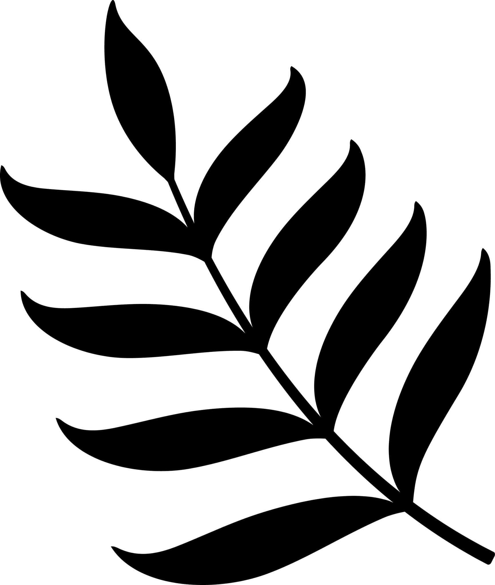 Leaves SVG: FREE Printables, Stencils, Silhouette