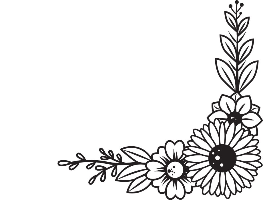 Floral SVG: FREE Printables, Stencils, Silhouette