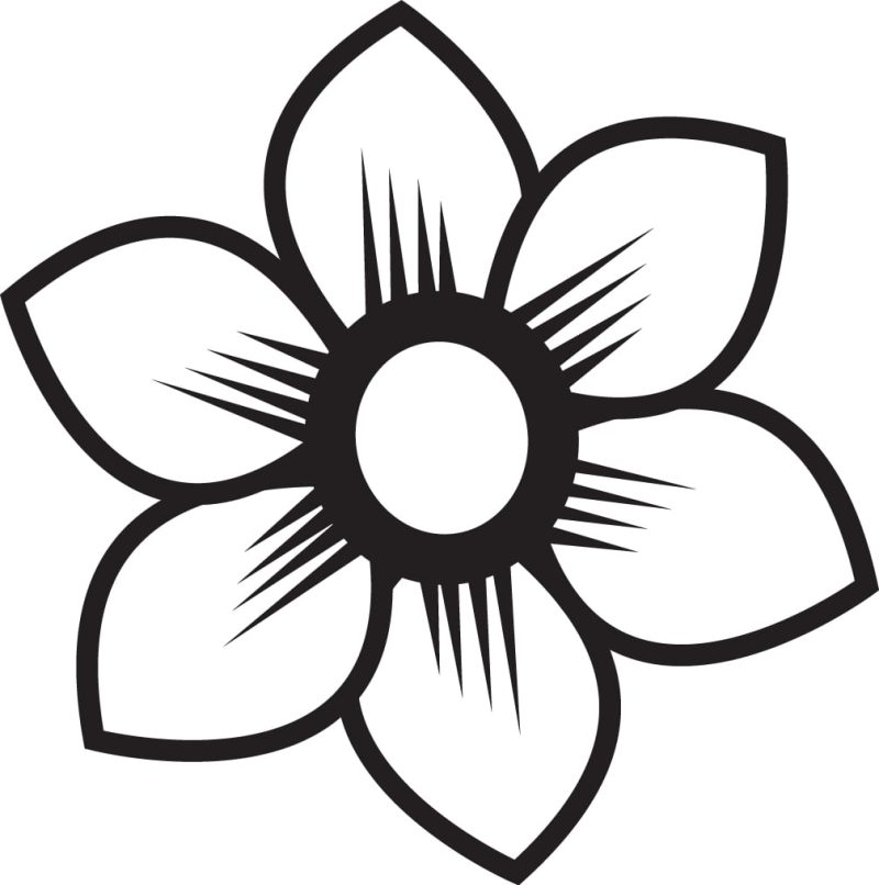 Floral SVG: FREE Printables, Stencils, Silhouette