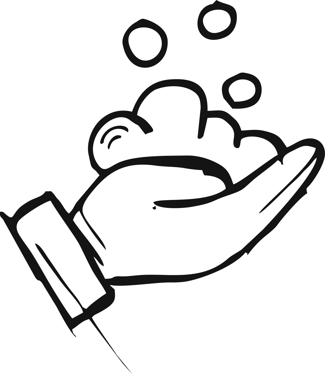Handwashing SVGs: FREE Printables, Stencils, Silhouette