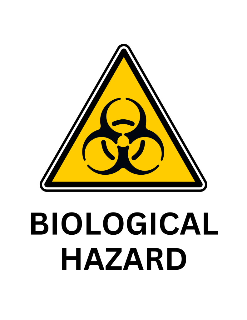 Warning Biohazard Sign: Printable Templates (Free PDF Downloads)
