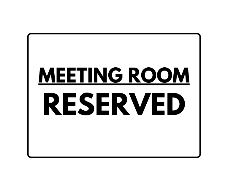 Meeting Signs: Printable Templates (Free PDF Downloads)