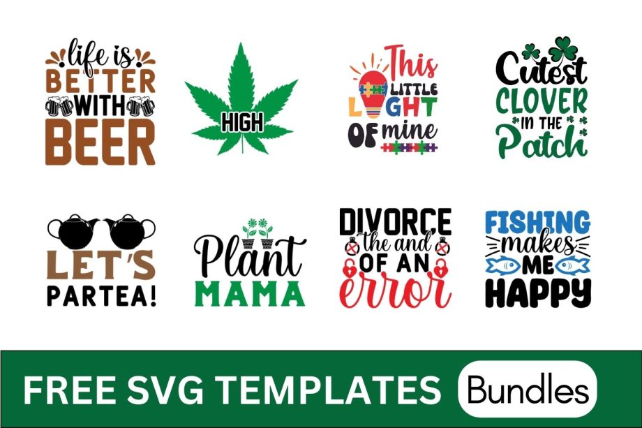 Free Cricut SVG Designs, Templates & Patterns
