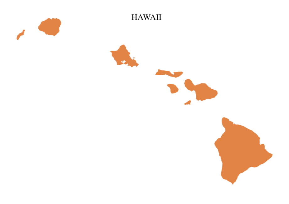 Hawaii County Map: Editable & Printable State County Maps