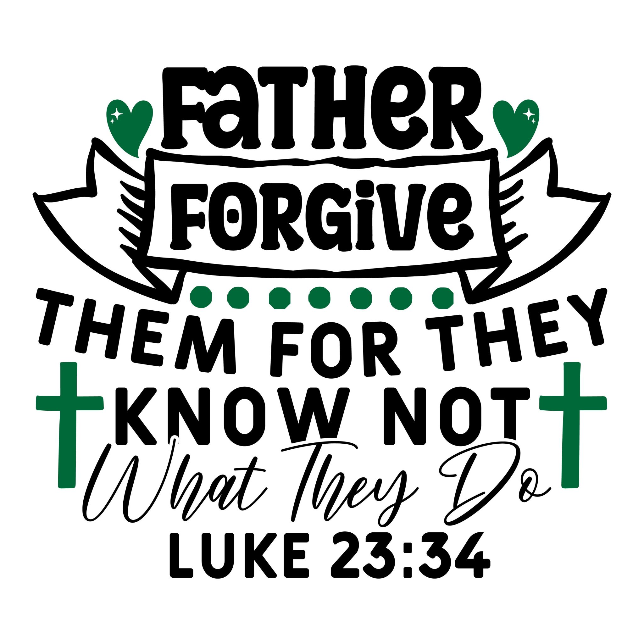 Bible Verses About Forgiveness: FREE Cricut SVG Templates