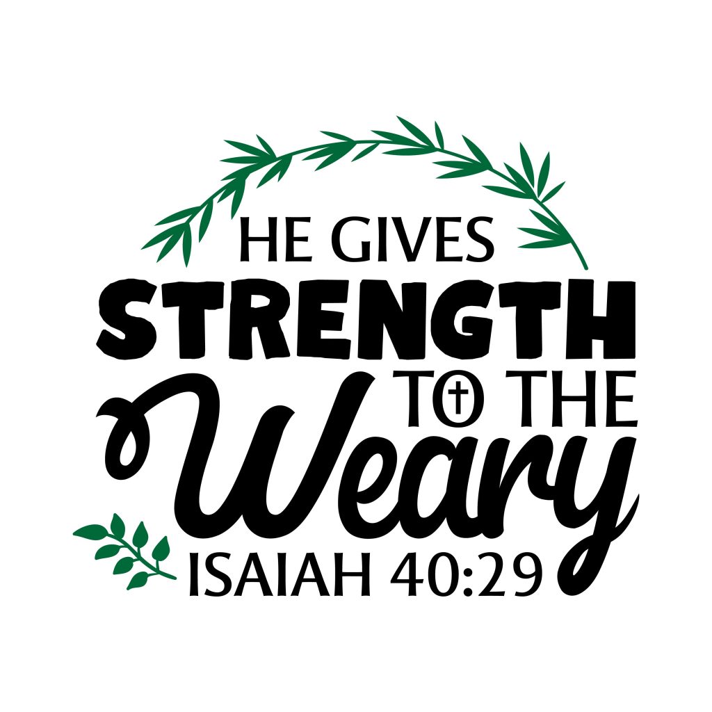 Bible Verses About Strength: FREE Cricut SVG Templates