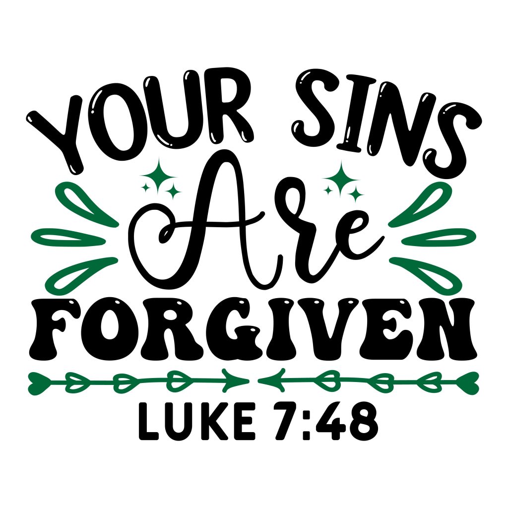 Bible Verses About Forgiveness: FREE Cricut SVG Templates