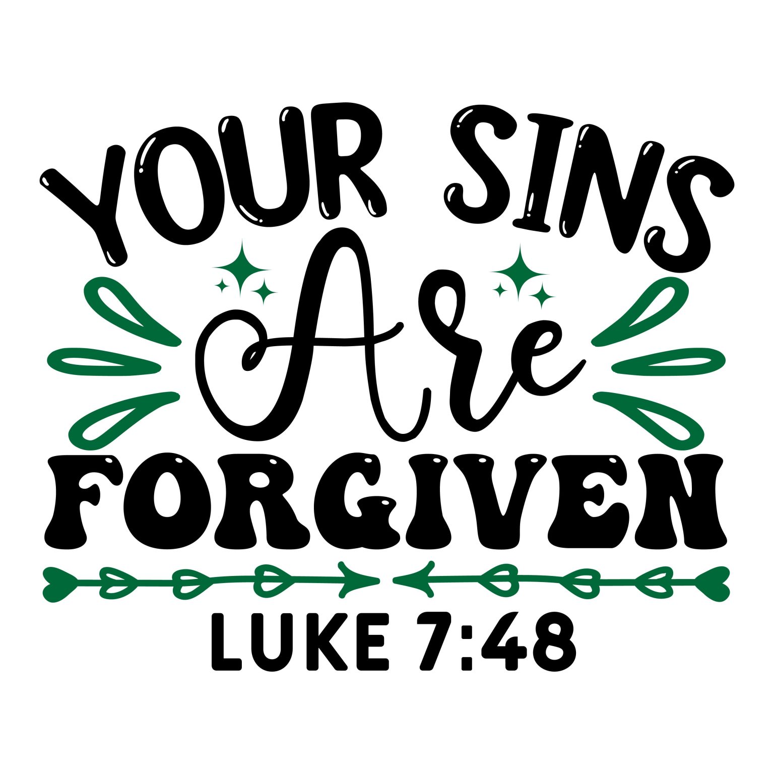 Bible Verses About Forgiveness: FREE Cricut SVG Templates