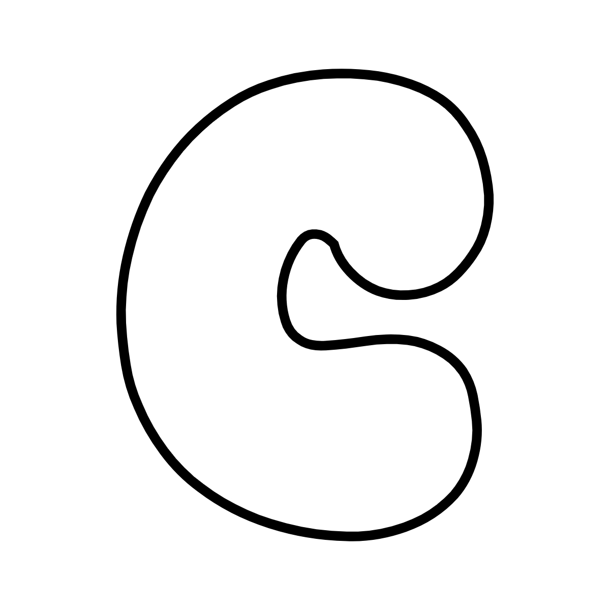 Bubble Alphabet Letters To Print