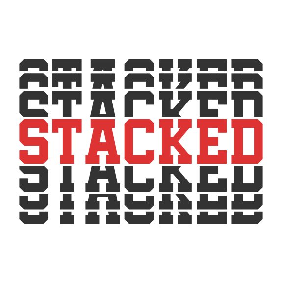 Free Editable Online Stacked Text Generator