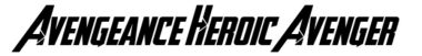 Avengeance Heroic Avenger Font - Vectordad