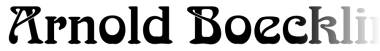 Arnold Boecklin Font – Free Download (OTF, TTF, SVG) | VectorDad