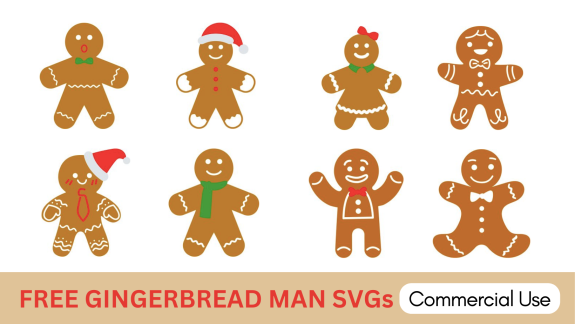 Gingerbread Man Patterns: Free Printable Stencils & Outlines