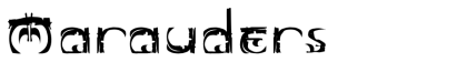 Marauders Font - Vectordad