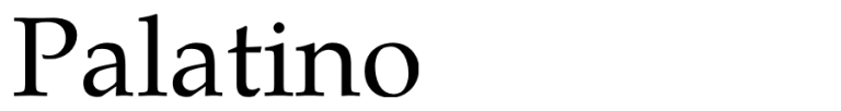 Palatino Font – Free Download (OTF, TTF, SVG) | VectorDad