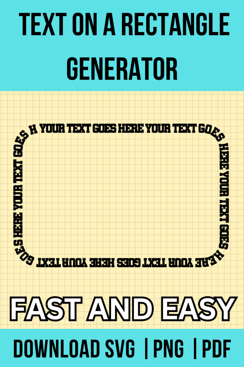 Online Tool For Text On A Rectangle - Free Generator