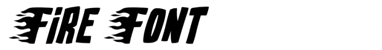 Fire Font – Free Download (OTF, TTF, SVG) | VectorDad