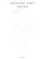 Free Printable Hexagonal Habit Tracker Template