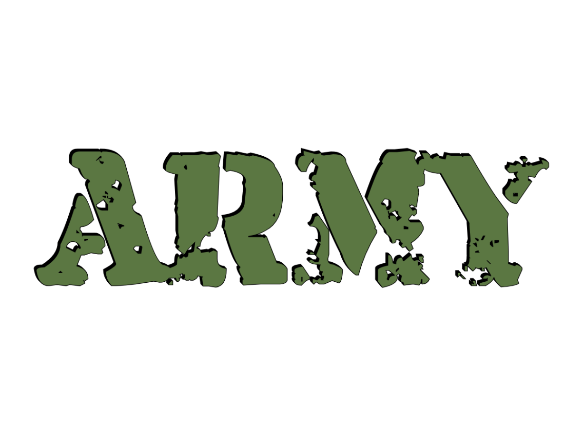 Free Editable Military Text Effect Generator