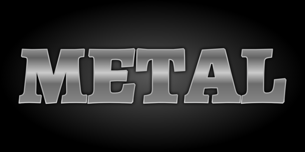 Free Editable Metal Text Effect Generator