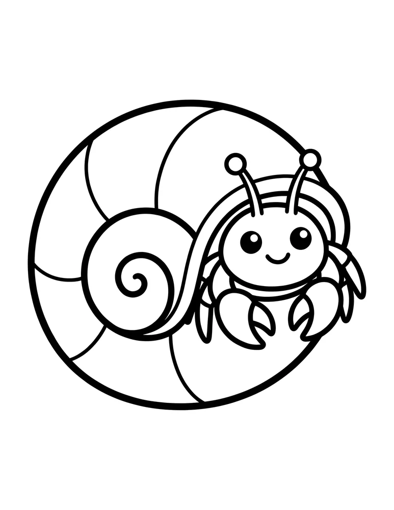Ocean Bold & Easy Coloring Pages – Free Printable